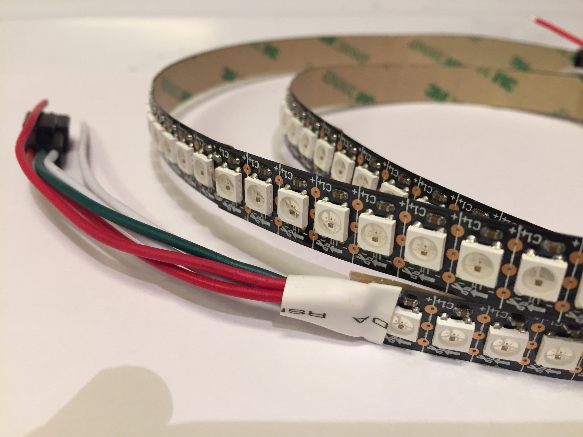 WS2812B 5050 SMART RGB LED STRIP 5V INDIVIDUALLY ADDRESSABLE 1 Meter 1 ...